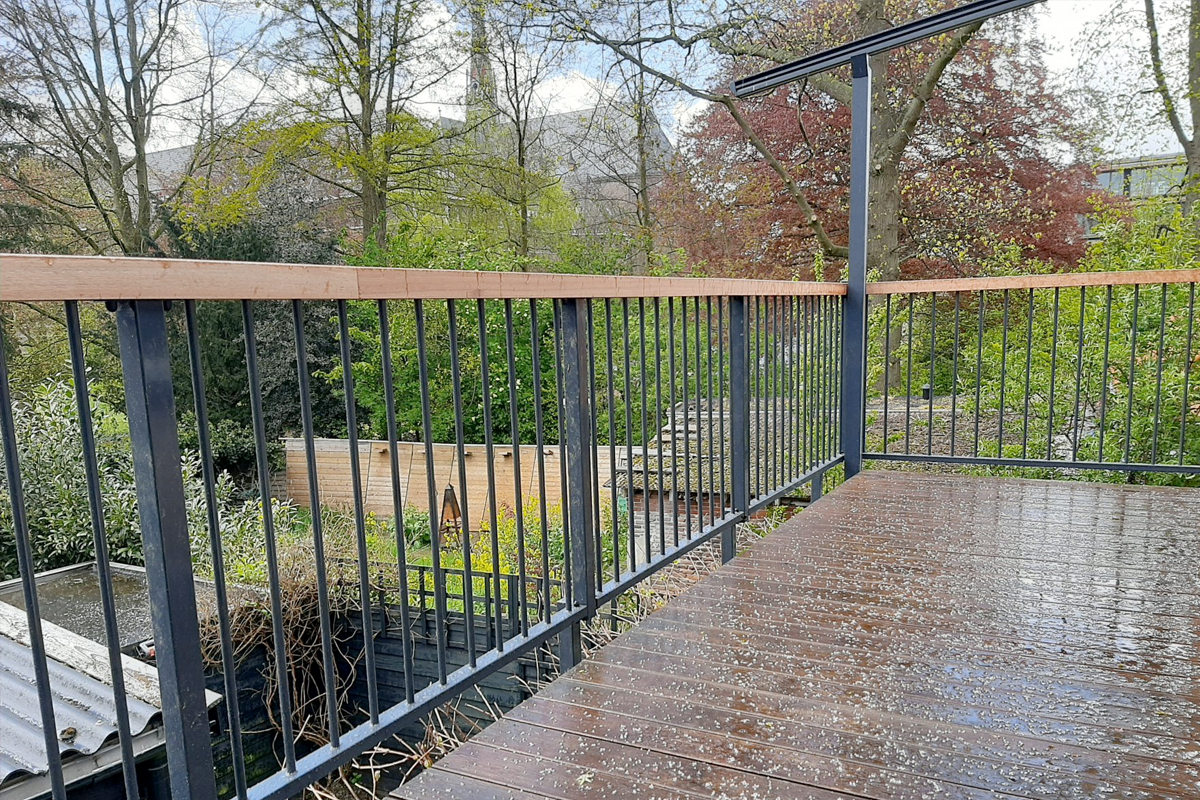 Stalen Balustrade in Zwolle - Hekwerk Kampen