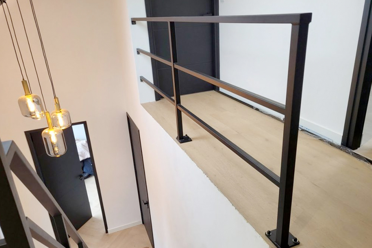 Stalen trapleuning op maat - Hekwerk Kampen